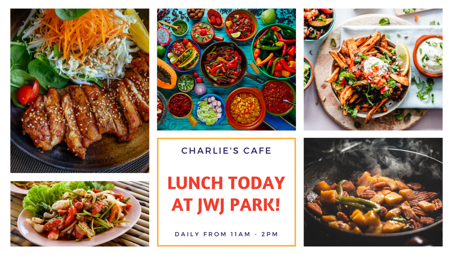 Lunch Today at JWJ Park! - James Weldon Johnson Park